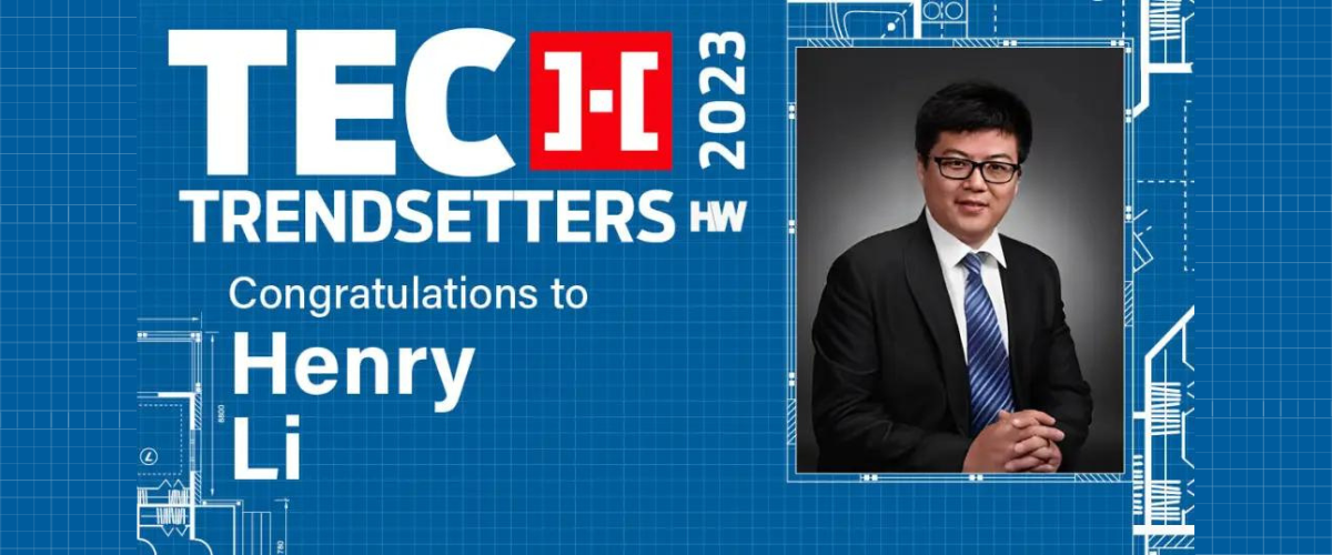 Lofty CTO Henry Li Named 2023 HW Tech Trendsetter